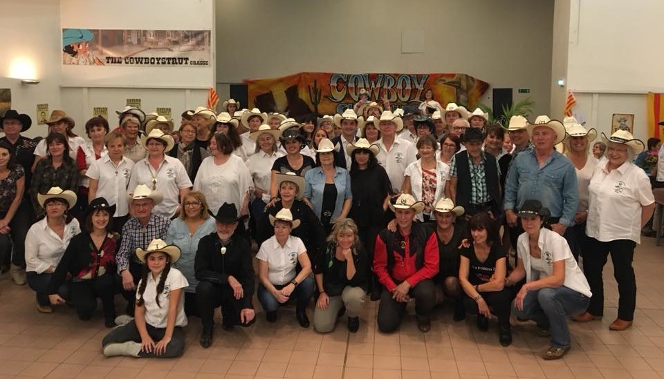 Belle soirée avec "Cowboy Strut" sous le Cours à Grasse