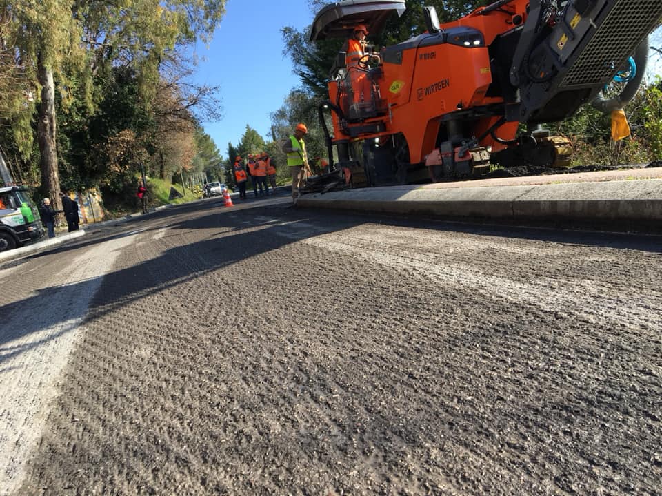 Notre programme de réalisation de revêtement de voirie 2019 continue