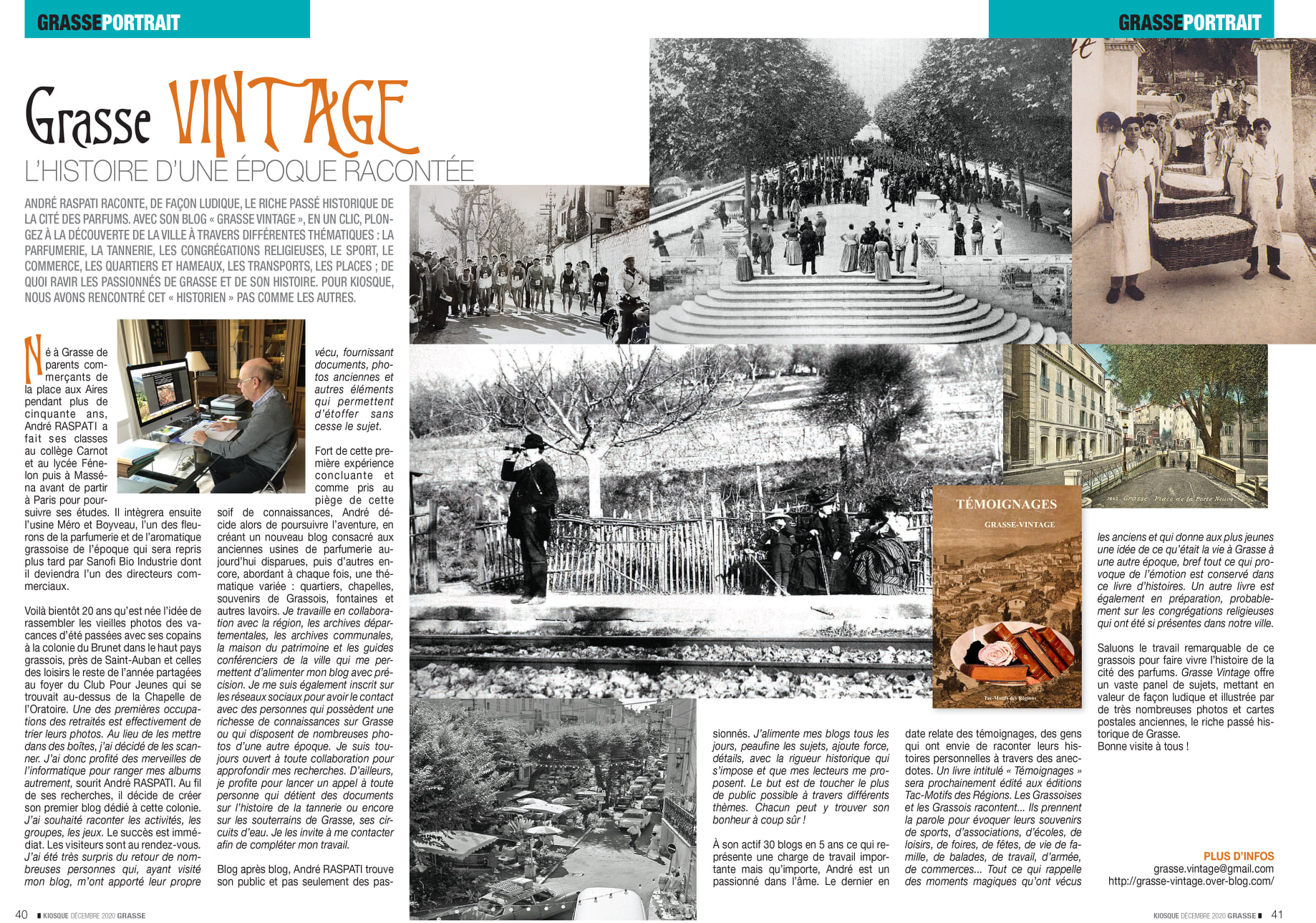 Agréable moment avec André RASPATI chez Tac-Motifs - Jérôme Viaud