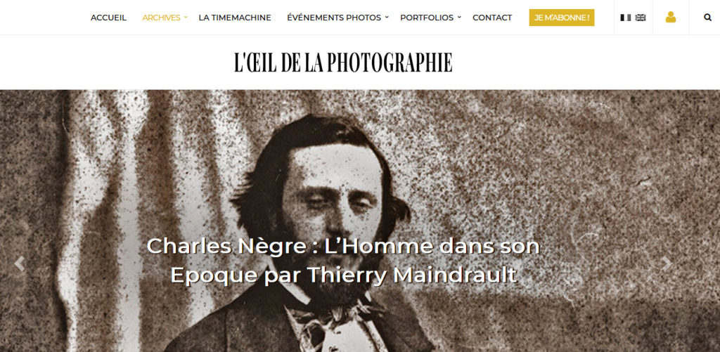 Charles Nègre à l'honneur sur le site "L'oeil de la photographie ...