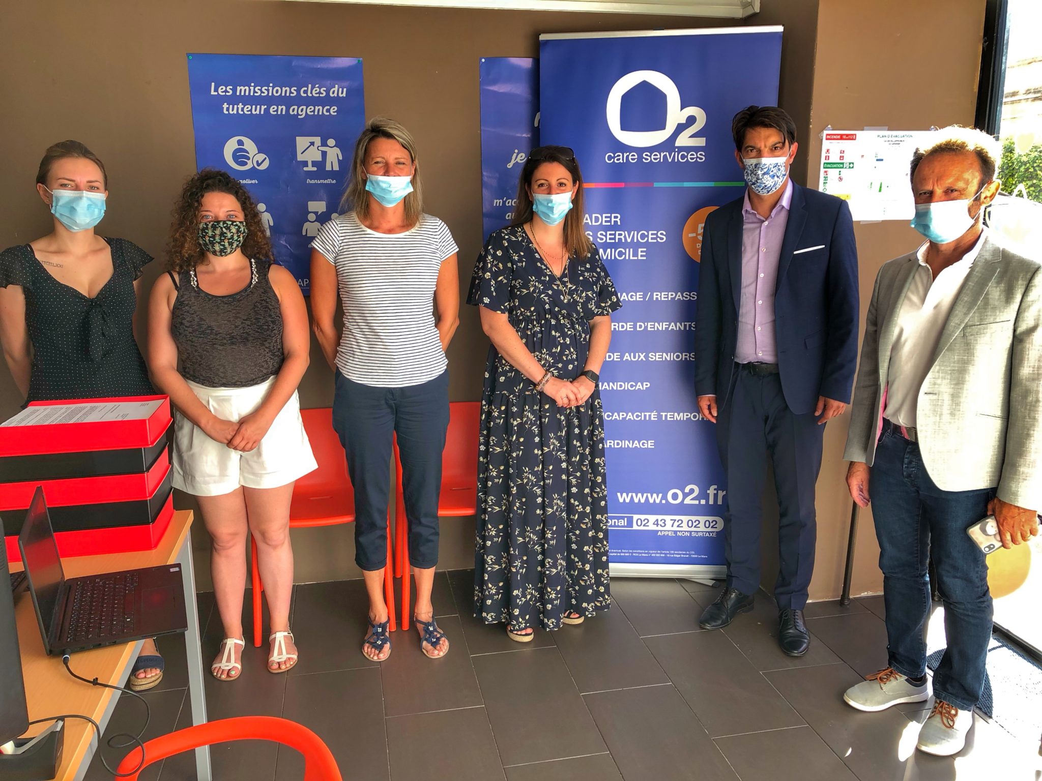 Visite de O2 Care Services Grasse, agence spécialisée dans le service d ...
