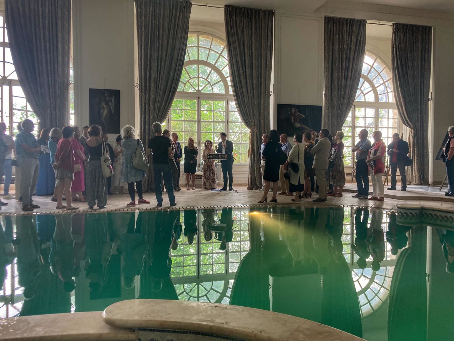 Inauguration de l’exposition de la photographe Mathilde OSCAR - Jérôme ...