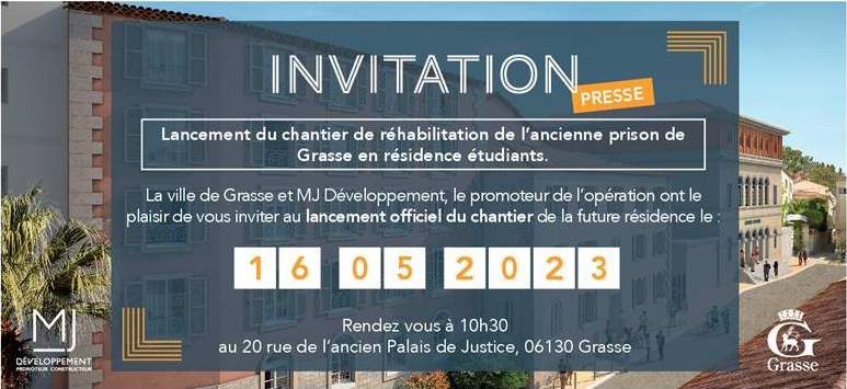 Lancement du chantier de réhabilitation de l'ancienne prison de Grasse ...