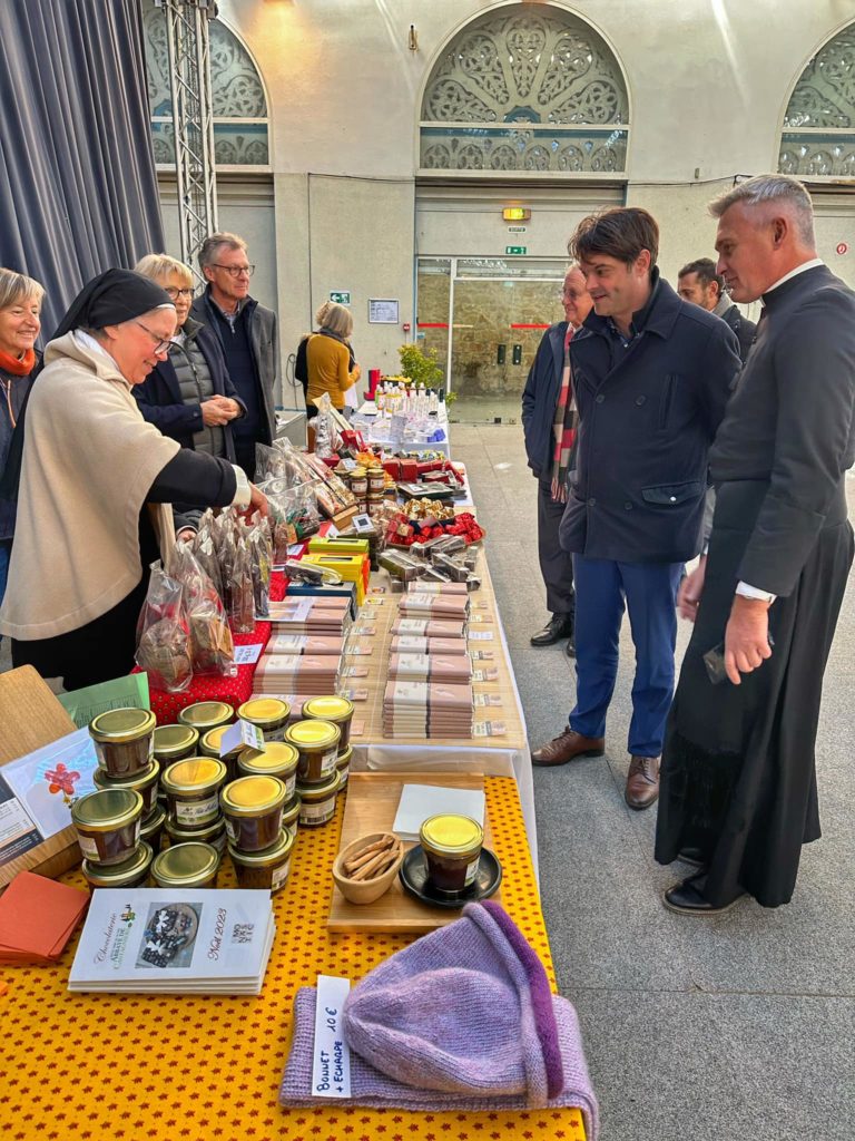Inauguration du salon des produits monastiques - Jérôme Viaud